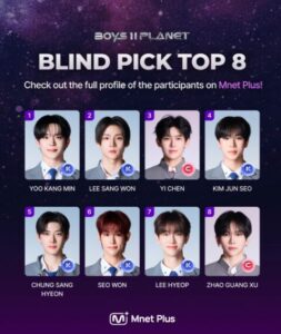 「BOYS II PLANET」BLIND PICK TOP 8発表 - マジャヨ